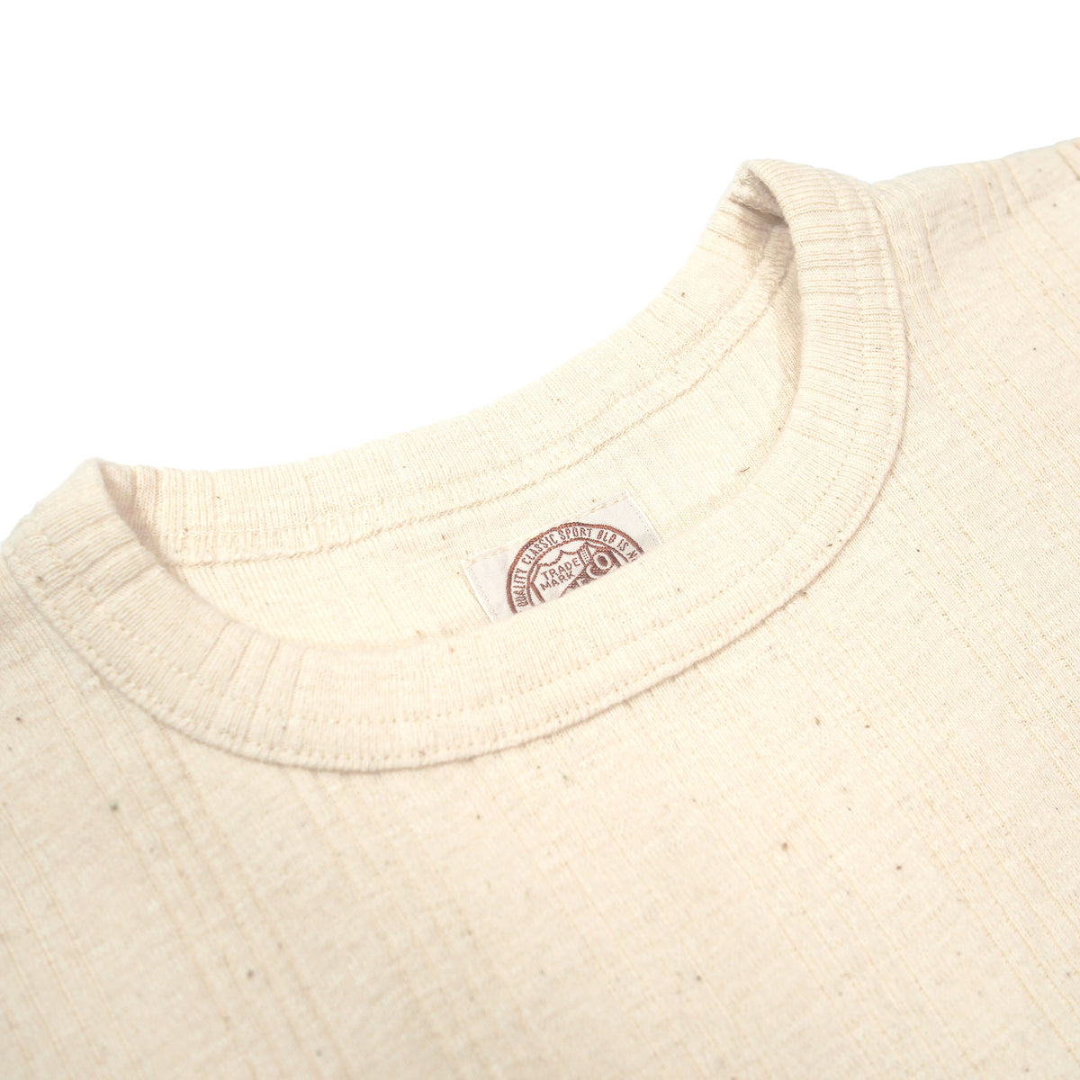 G&F Co. - DROP NEEDLE TEE _ RAW – BITTERS STORE